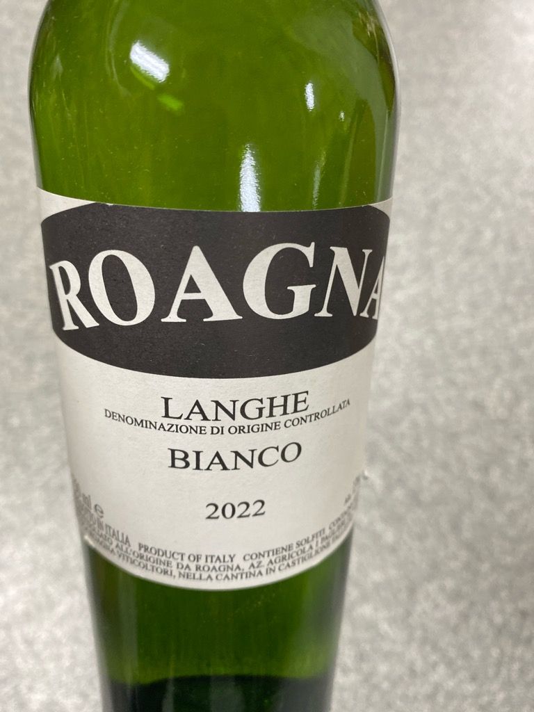 2022 Roagna Langhe Bianco, Italy, Piedmont, Langhe, Langhe DOC ...