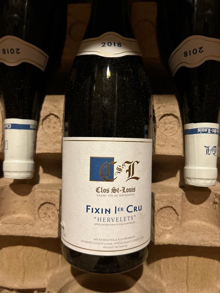 2019 Domaine du Clos St-Louis Fixin 1er Cru Hervelets, France, Burgundy ...
