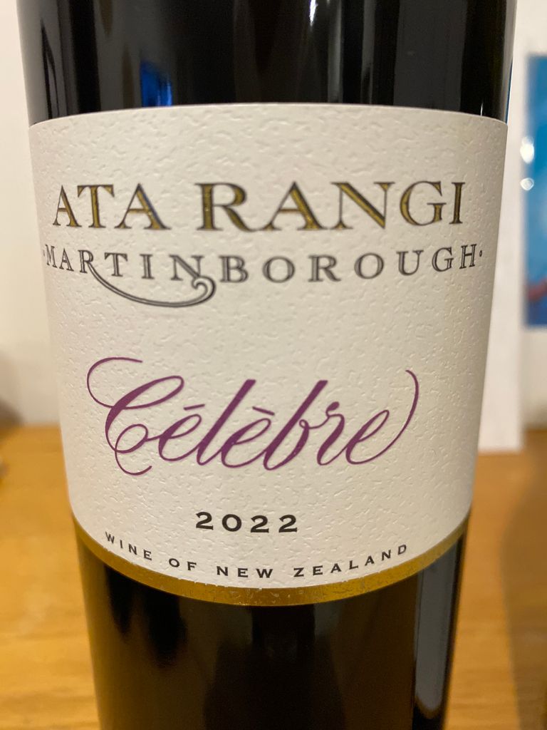 2022 Ata Rangi Célèbre, New Zealand, North Island, Wairarapa ...