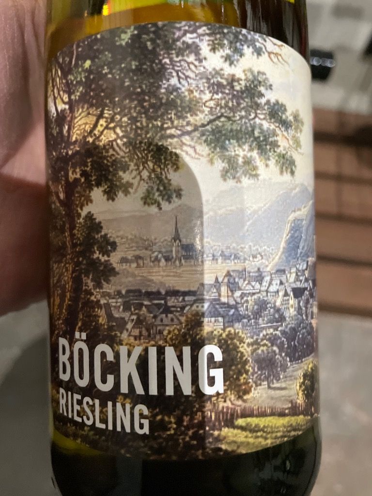 2018 Richard Bocking Riesling, Germany, Mosel Saar Ruwer - CellarTracker