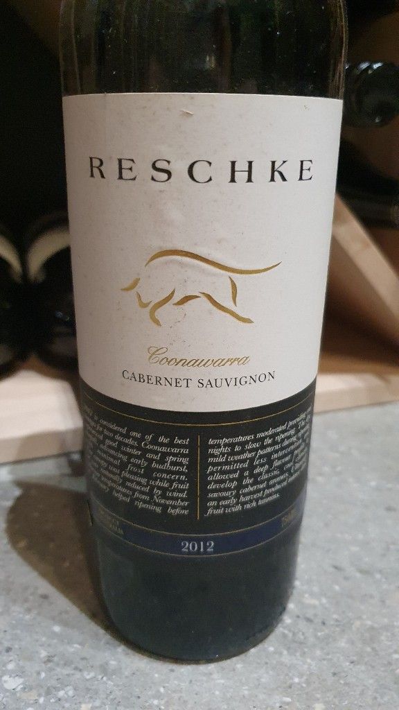 2014 Reschke Cabernet Sauvignon, Australia, South Australia, Limestone ...