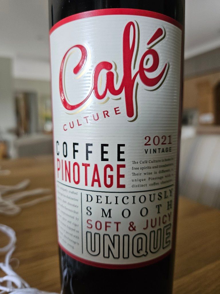 2021 KWV Pinotage Café Culture, South Africa, Western Cape - CellarTracker