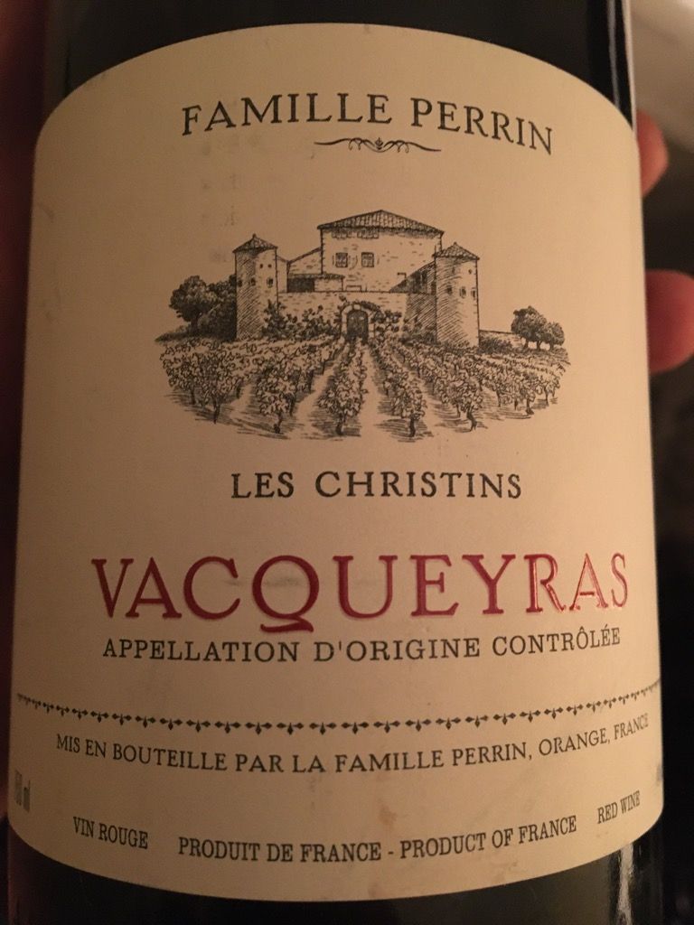 2013 Famille Perrin / Perrin & Fils Vacqueyras Blanc Les Christins ...