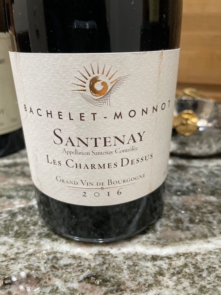2015 Domaine Bachelet-Monnot Santenay Les Charmes-Dessus, France ...