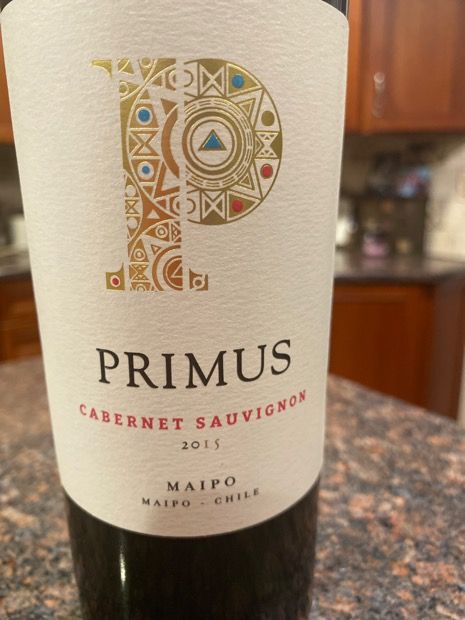 2015 Primus Cabernet Sauvignon, Chile, Maipo Valley - CellarTracker