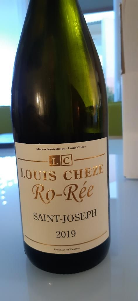2019 Domaine Louis Cheze St. Joseph Blanc Cuvée Ro-Rée, France, Rhône ...