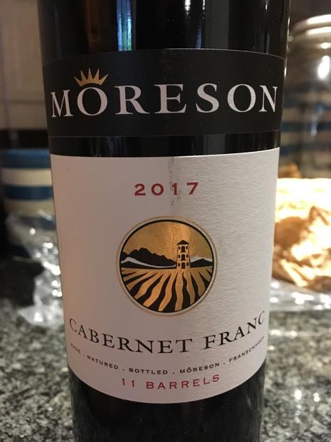 2017 Môreson Cabernet Franc, South Africa, Coastal Region, Franschhoek ...
