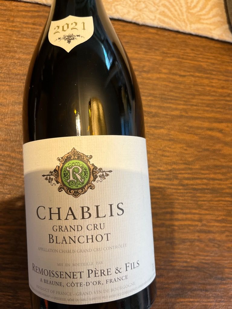 2023 Remoissenet Père et Fils Chablis Grand Cru Bougros, France ...