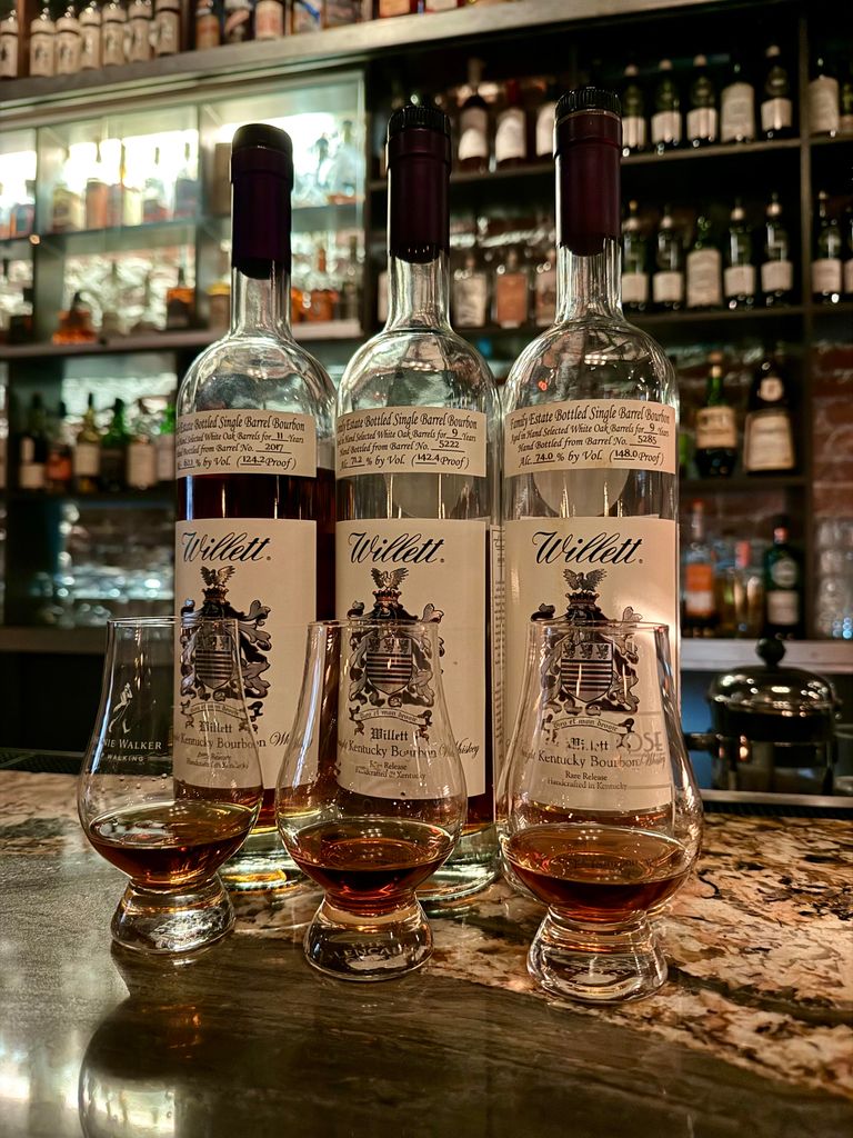 NV Kentucky Bourbon Distillers Willett Family Estate 9 Year Old Bourbon ...