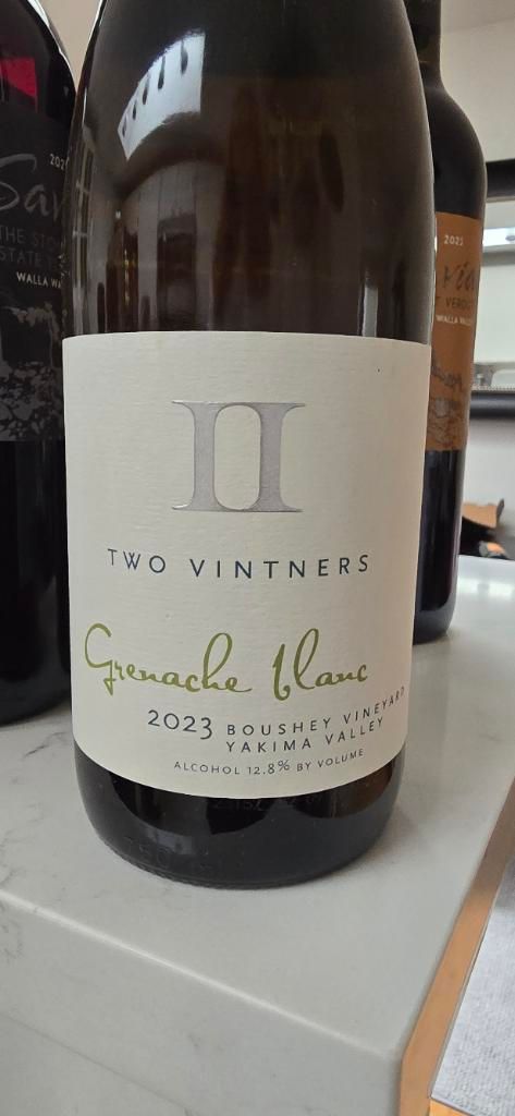 2023 Two Vintners Grenache Blanc Boushey Vineyard, USA, Washington ...