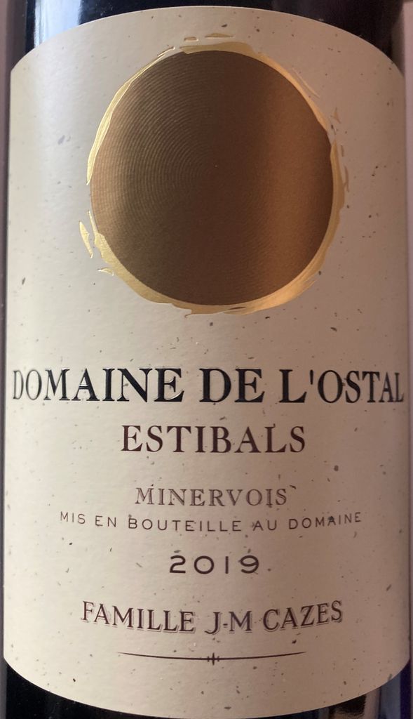 2019 JM Cazes Domaine de L'Ostal Minervois Estibals, France, Languedoc ...
