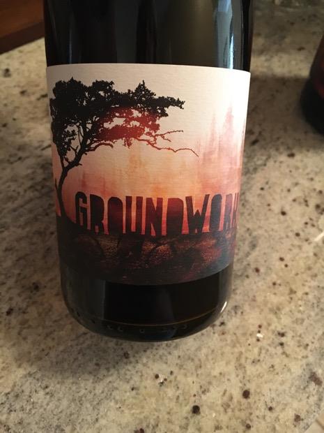 2016 Groundwork Syrah, USA, California, Central Coast, Santa Barbara ...
