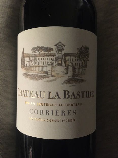 2015 Château La Bastide Corbières, France, Languedoc Roussillon ...