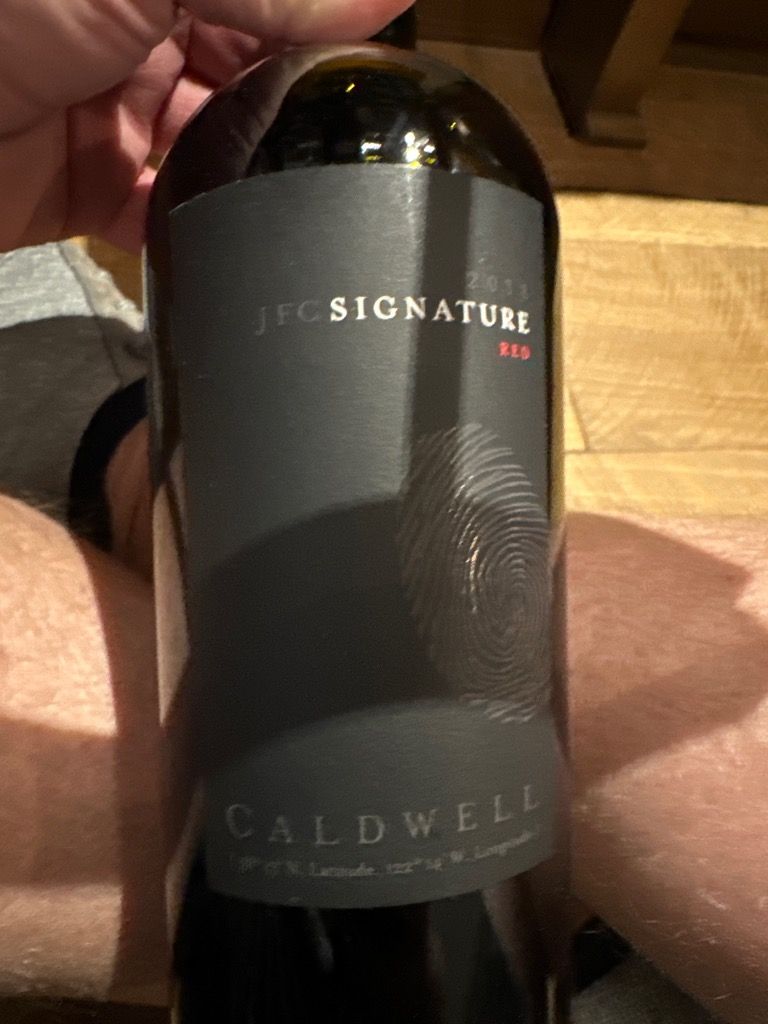 2016 Caldwell JFC Signature, USA, California, Napa Valley, Coombsville - CellarTracker