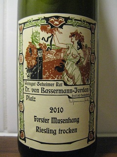 2005 Dr. von Bassermann-Jordan Forster Musenhang Riesling Kabinett ...