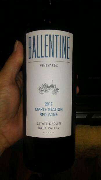 2017 Ballentine Vineyards White Maple Station, USA, California, Napa ...