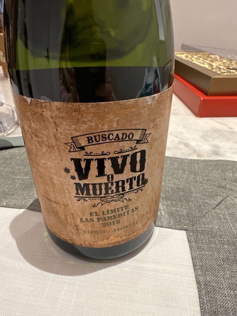 2020 Buscado Vivo o Muerto (Sejanovich-Mausbach) Chardonnay El Limite ...