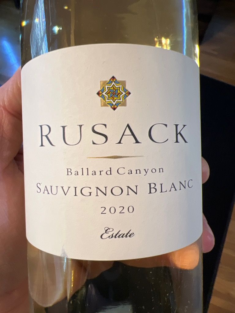 2020 Rusack Sauvignon Blanc Estate, USA, California, Central Coast ...