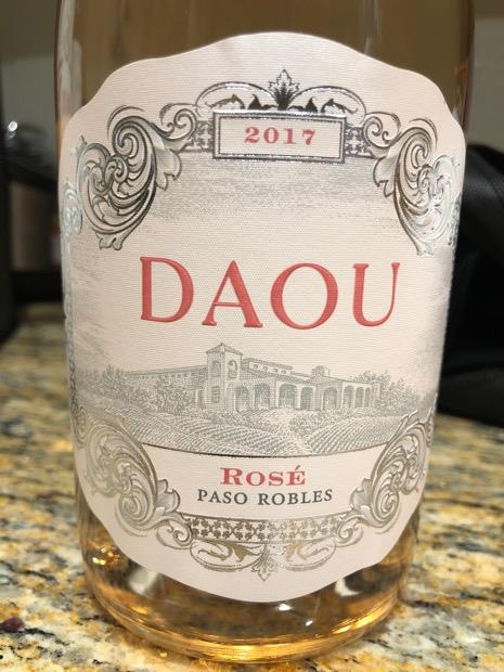 2017 Daou Vineyards Rosé, USA, California, Central Coast, Paso Robles ...