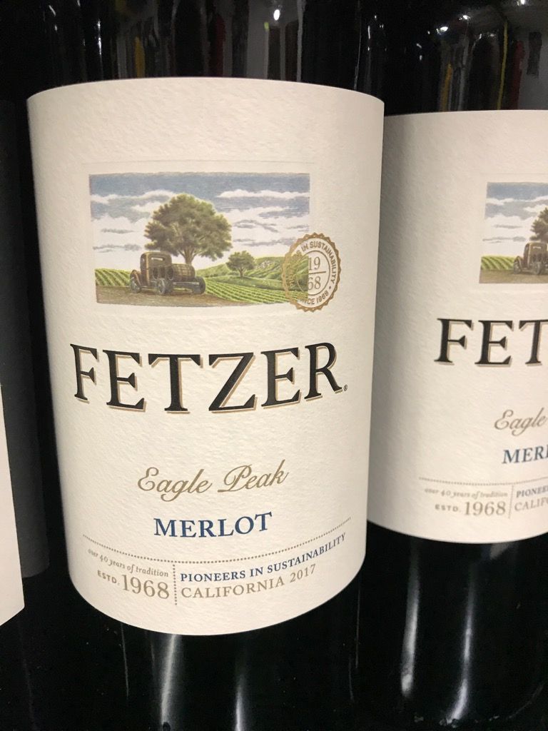 2017 Fetzer Merlot Eagle Peak, USA, California - CellarTracker