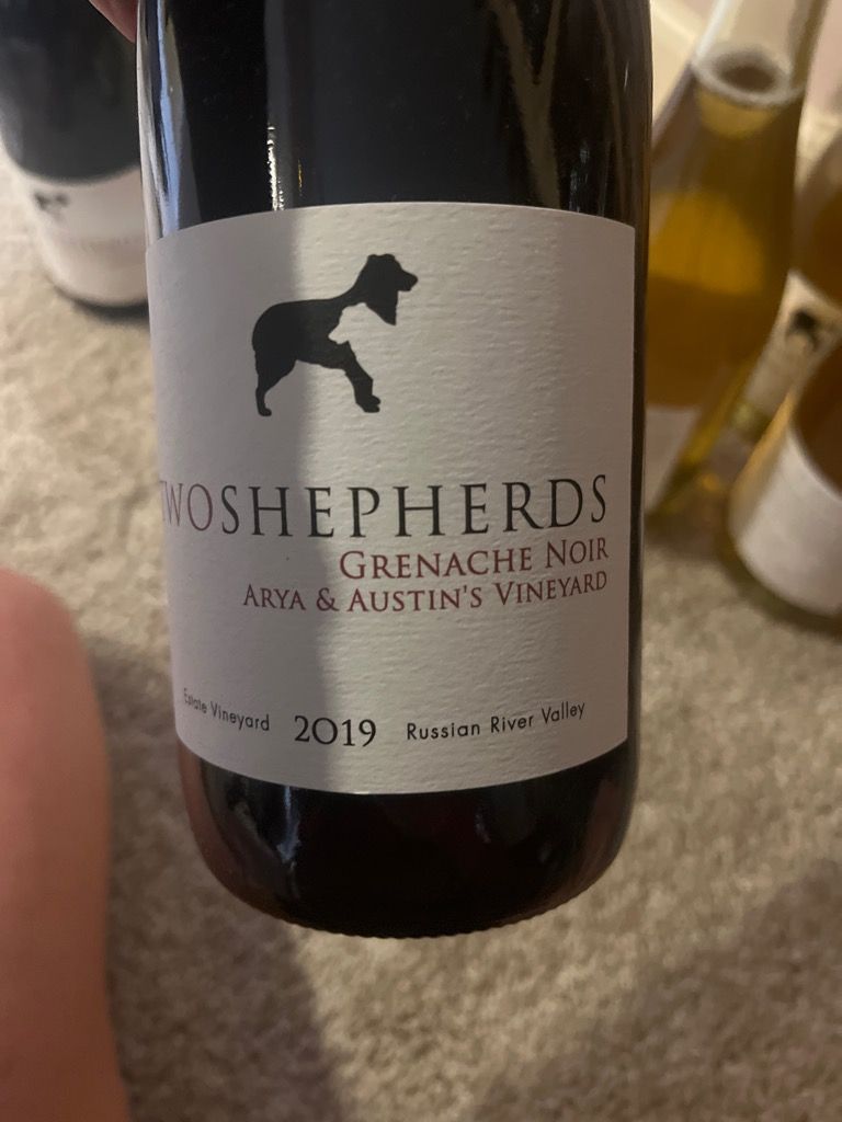 2020 Two Shepherds Grenache Saralee's Vineyard, USA, California, Sonoma ...