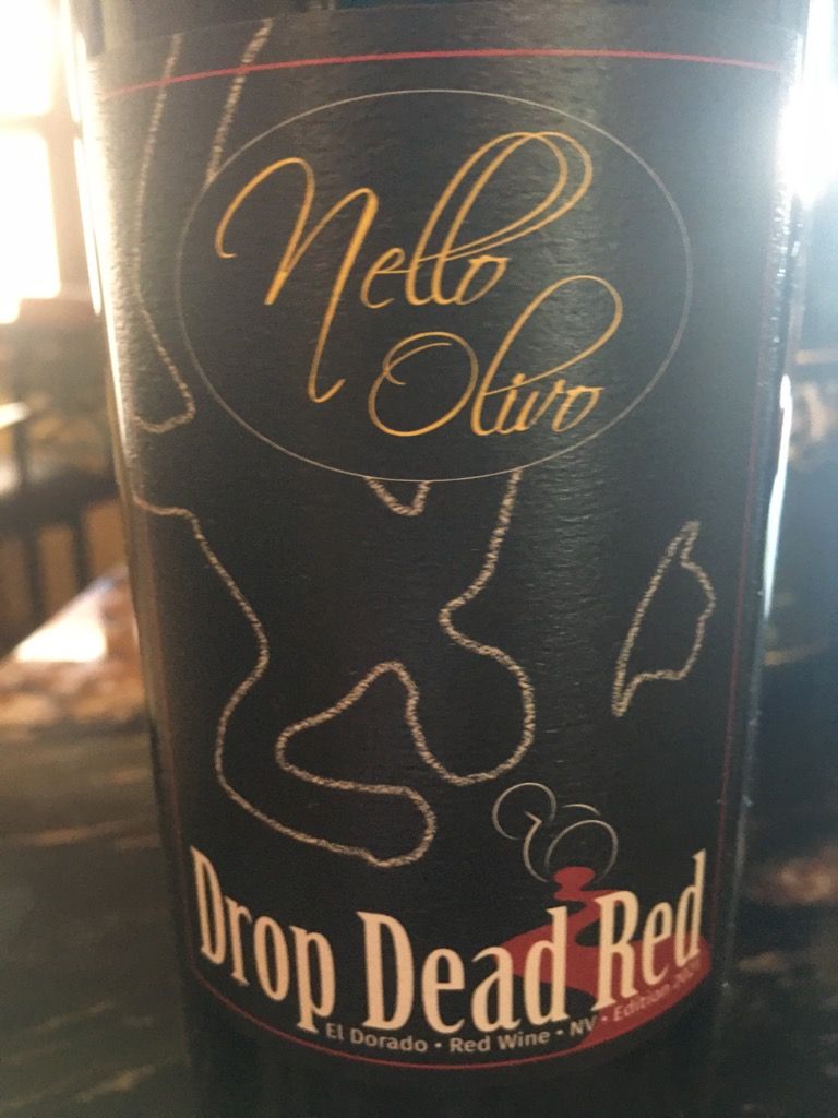 2021 Nello Olivo Drop Dead Red, USA, California, Sierra Foothills, El ...