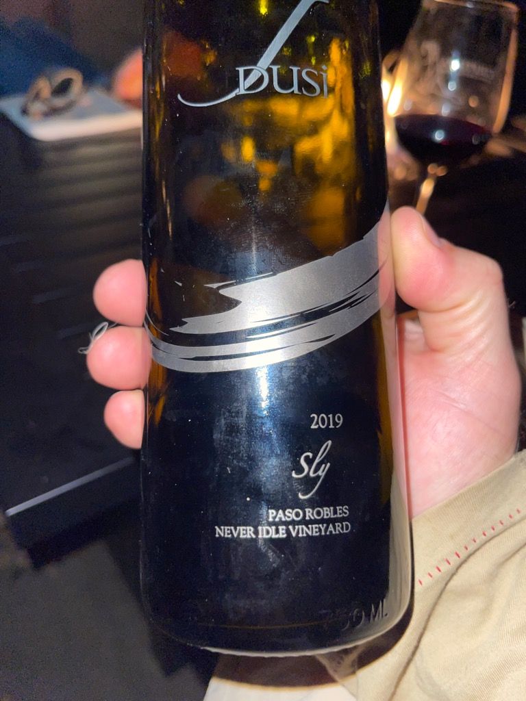 2019 J. Dusi Sly, USA, California, Central Coast, Paso Robles ...