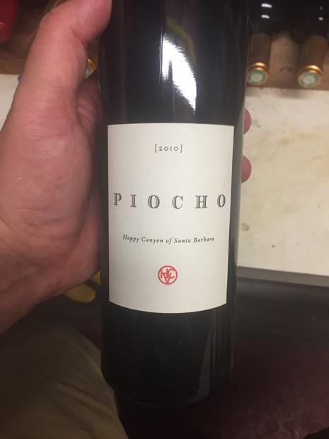 2010 Happy Canyon Vineyard Piocho, USA, California, Central Coast ...