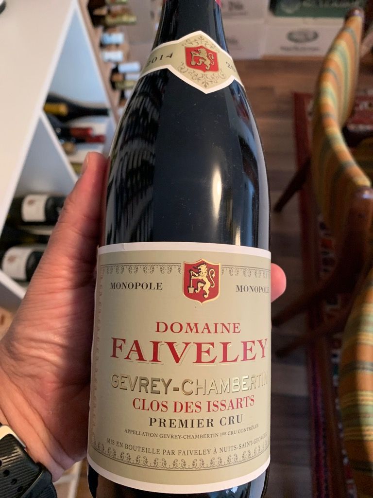 2014 Faiveley Gevrey-Chambertin 1er Cru Clos des Issarts, France ...