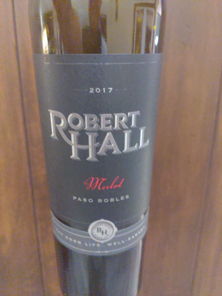 2017 Robert Hall Merlot, USA, California, Central Coast, Paso Robles ...