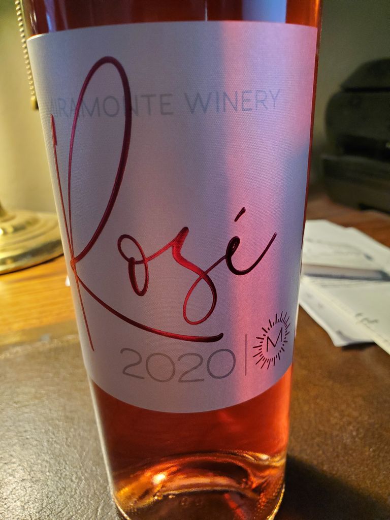 2020 Miramonte Grenache Rosé, USA, California, South Coast, Temecula ...