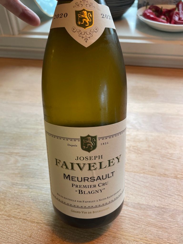 2020 Faiveley Meursault 1er Cru Blagny, France, Burgundy, Côte de ...