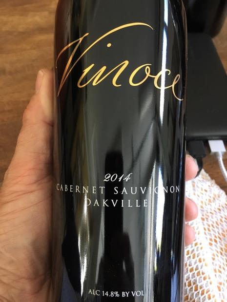 2014 Vinoce Cabernet Sauvignon Oakville, USA, California, Napa Valley ...