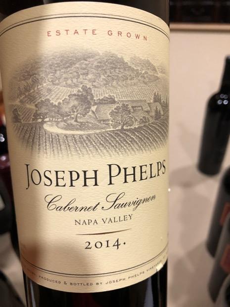 2014 Joseph Phelps Cabernet Sauvignon Premiere Napa Valley, USA, California, Napa Valley ...