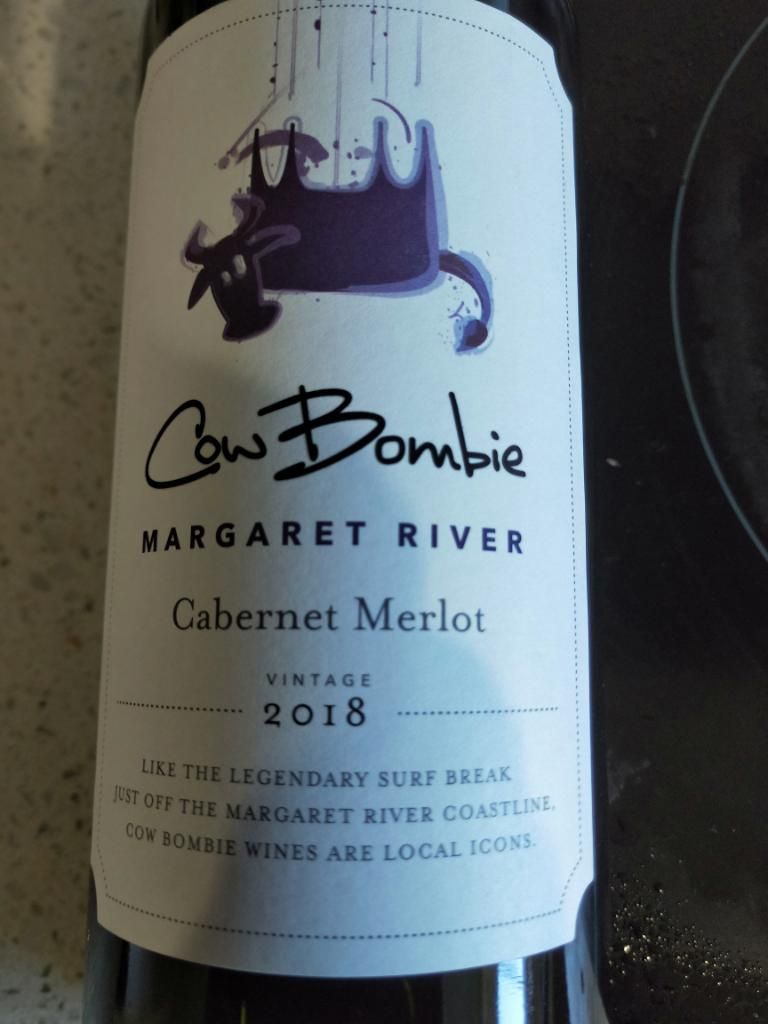 2016 Cow Bombie Cabernet Merlot, Australia, Western Australia, South ...
