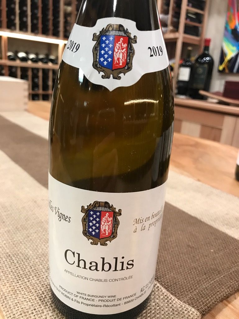 2019 Domaine Guy Robin et Fils Chablis Vieilles Vignes, France ...