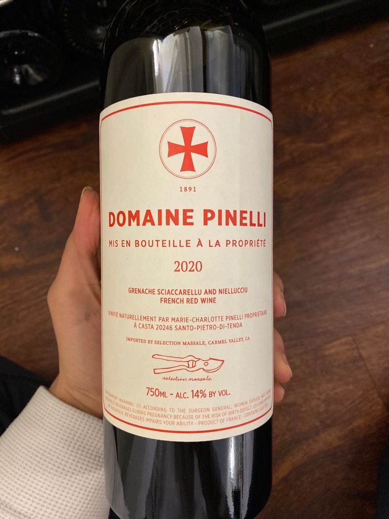 2020 Domaine Pinelli Patrimonio Campo Vecchio, France, Corsica ...