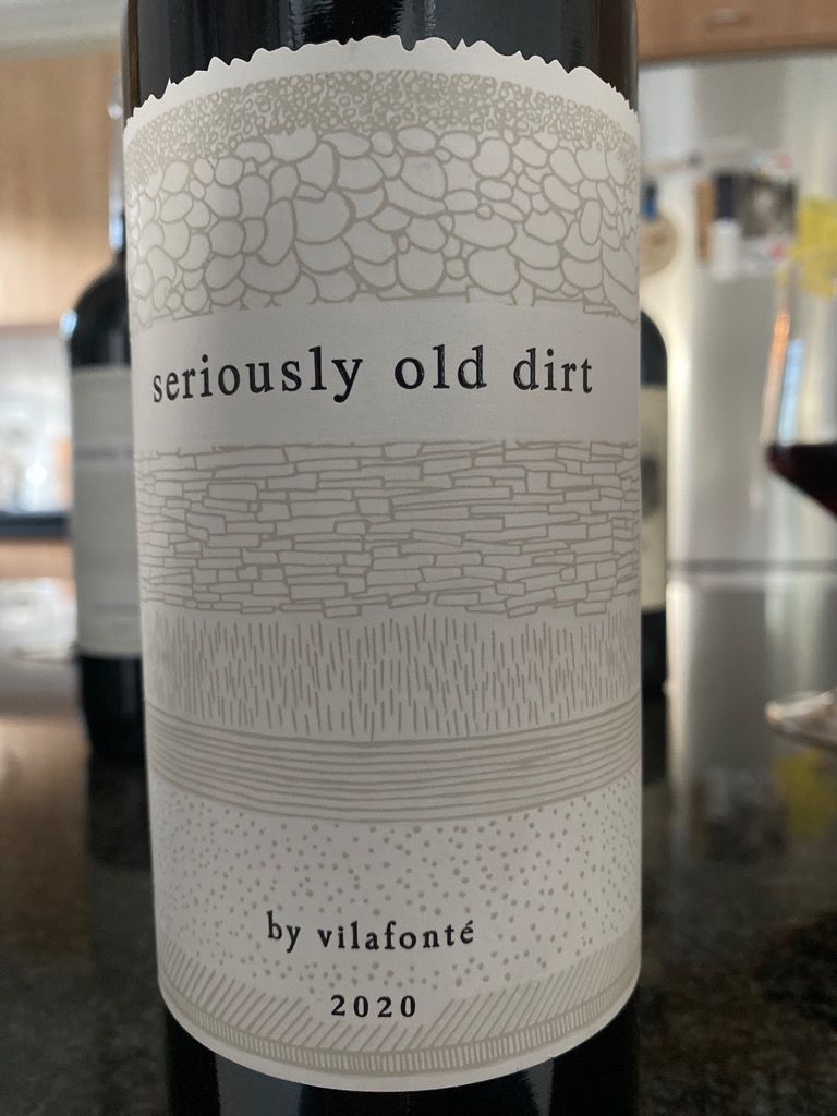 Community Tasting Notes - 2020 Vilafonté Seriously Old Dirt - CellarTracker