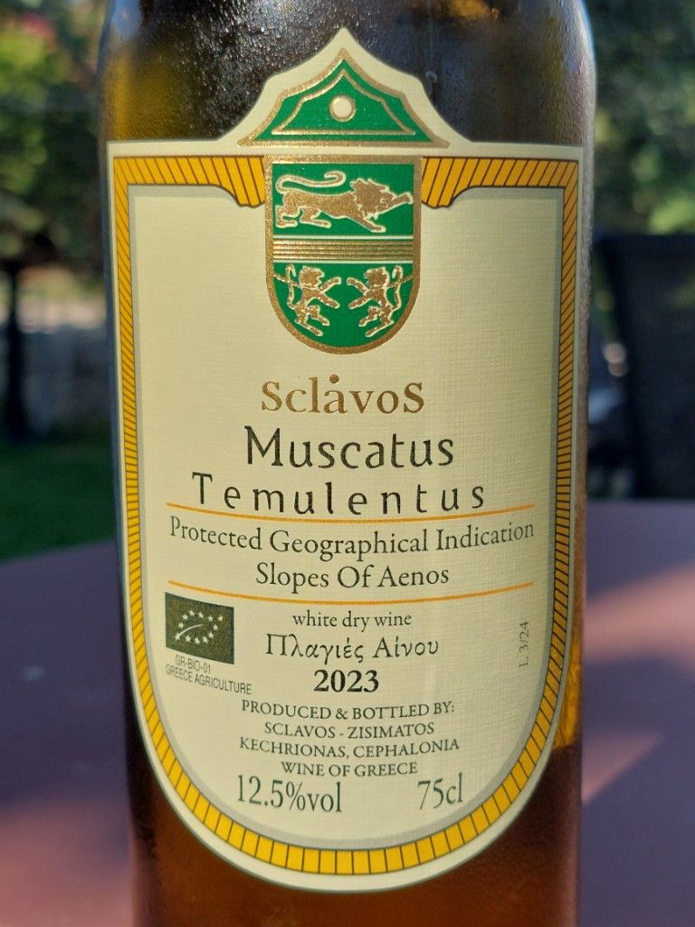 2023 Sclavos-Zisimatos Muscatus Temulentus, Greece, Ionian, Kefalonia ...