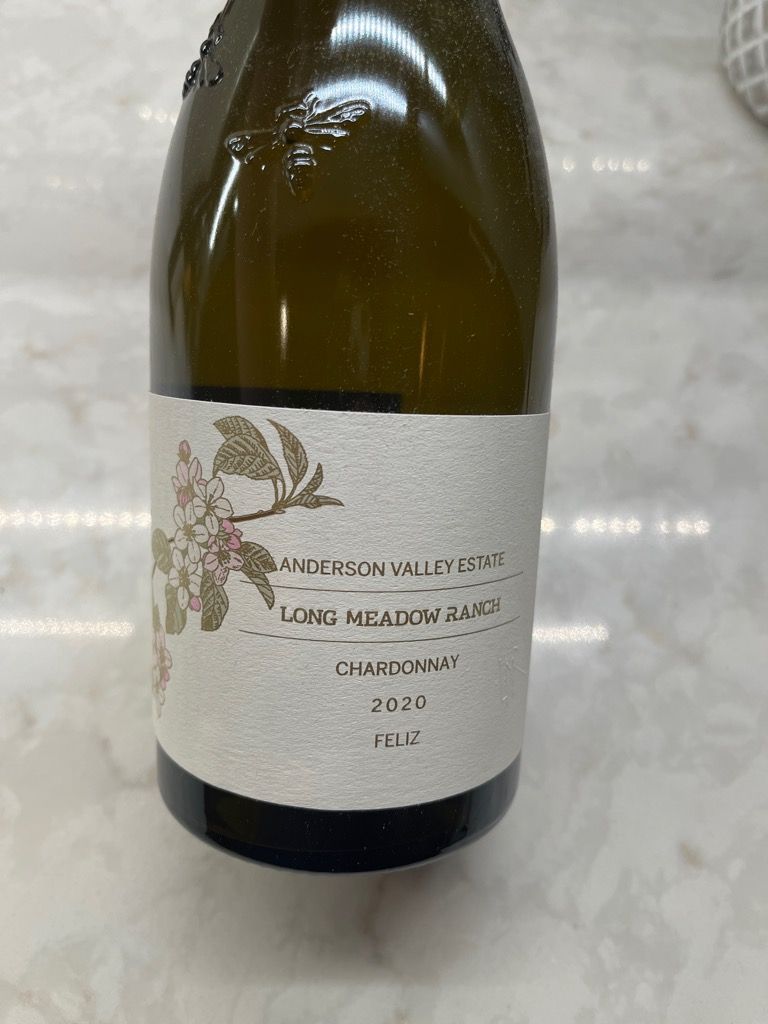2021 Long Meadow Ranch Chardonnay Anderson Valley Estate Feliz, USA ...