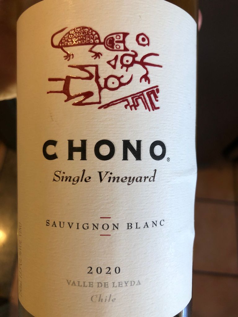 2020 Chono Sauvignon Blanc, Chile, Bío-Bío Valley - CellarTracker