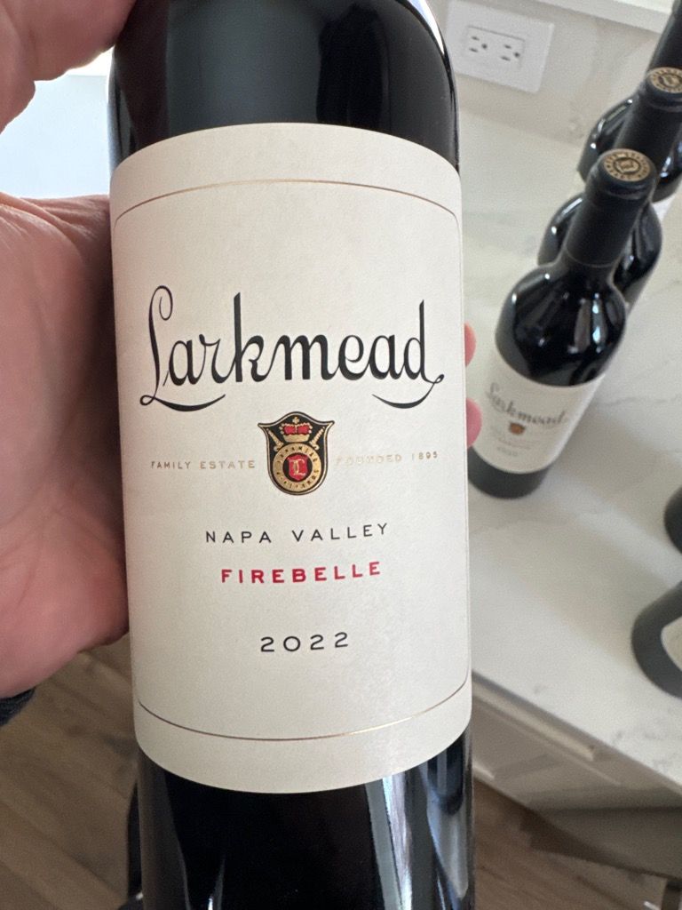 2022 Larkmead Vineyards Firebelle, USA, California, Napa Valley ...