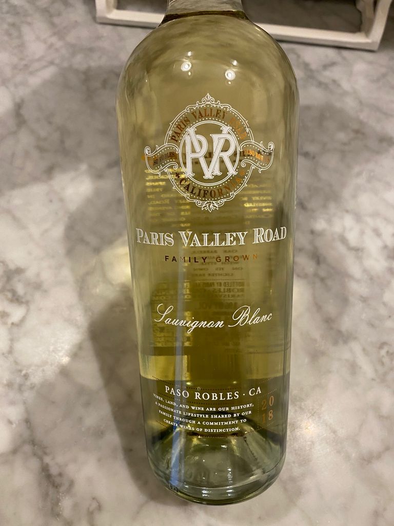 2021 Paris Valley Road Sauvignon Blanc, USA, California, Central Coast ...