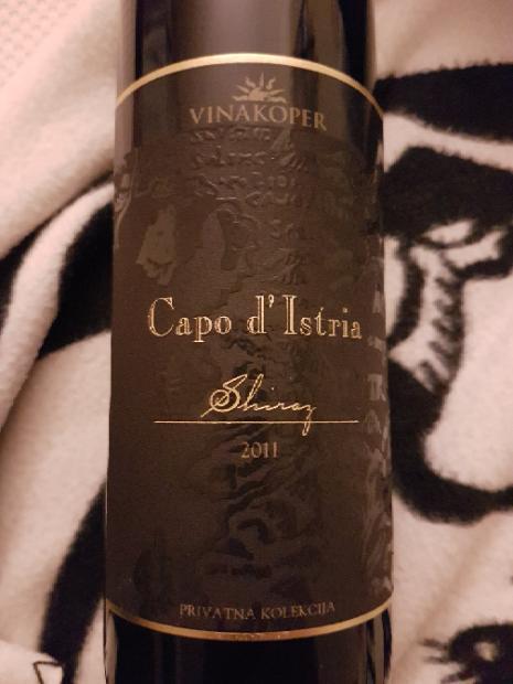 2011 Vinakoper Capris cabernet shiraz, Slovenia, Primorska, Slovenska ...