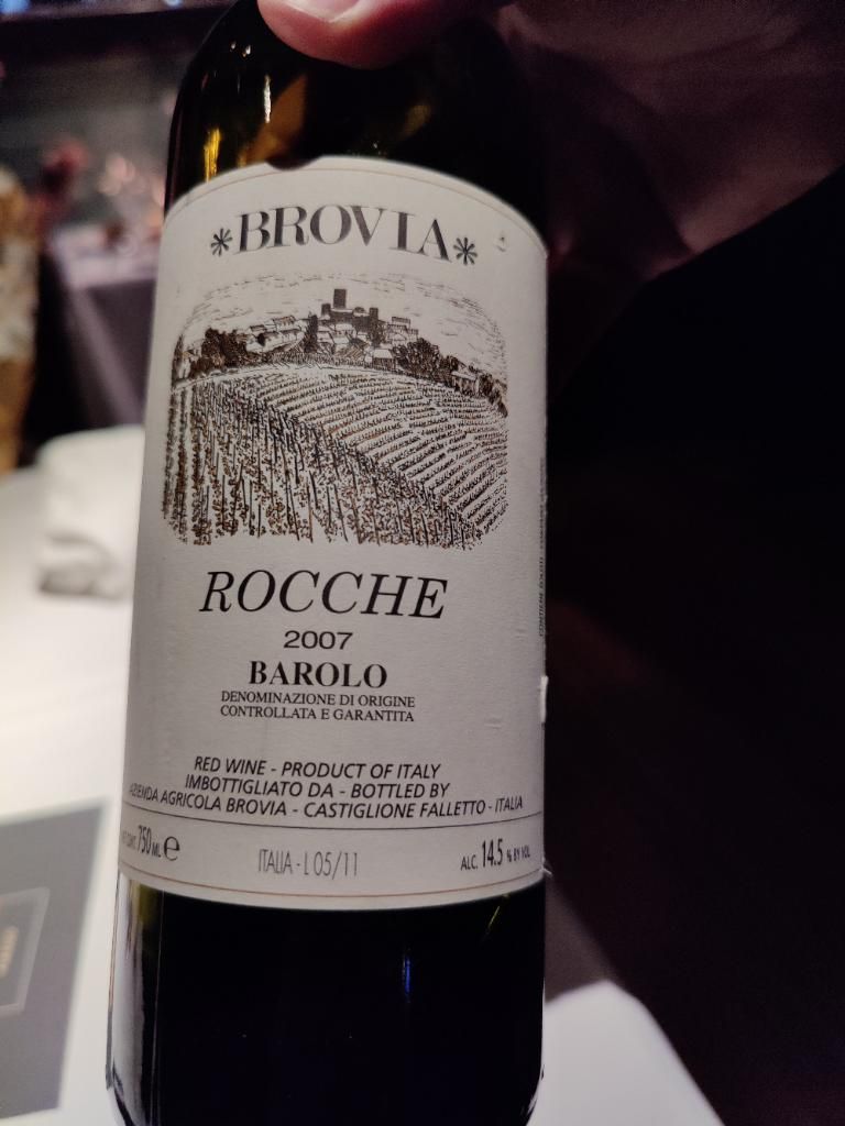 2007 Fratelli Brovia Barolo Rocche, Italy, Piedmont, Langhe, Barolo ...