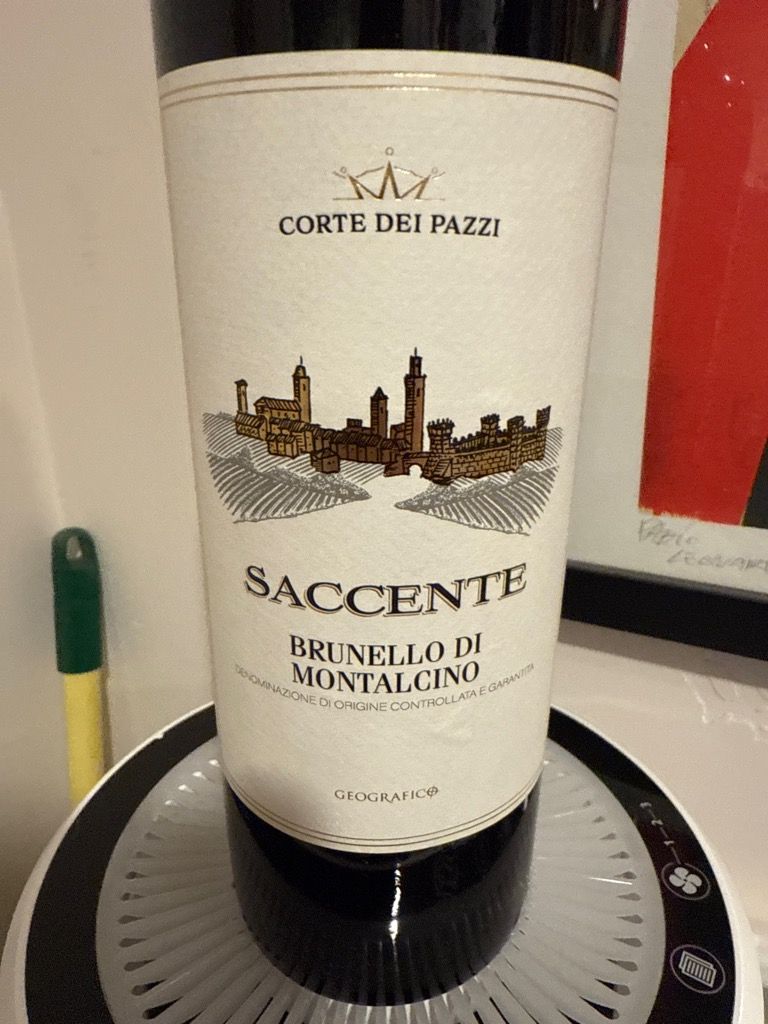 2020 Corte dei Pazzi Brunello di Montalcino Saccente, Italy, Tuscany ...