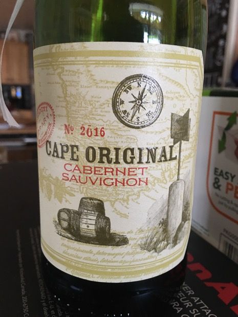 2016 Origin Cabernet Sauvignon Cape Original, South Africa, Western ...