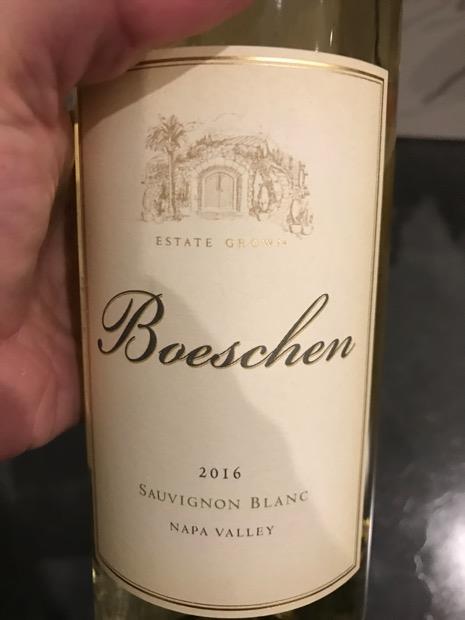 2016 Boeschen Vineyards Sauvignon Blanc, USA, California, Napa Valley ...