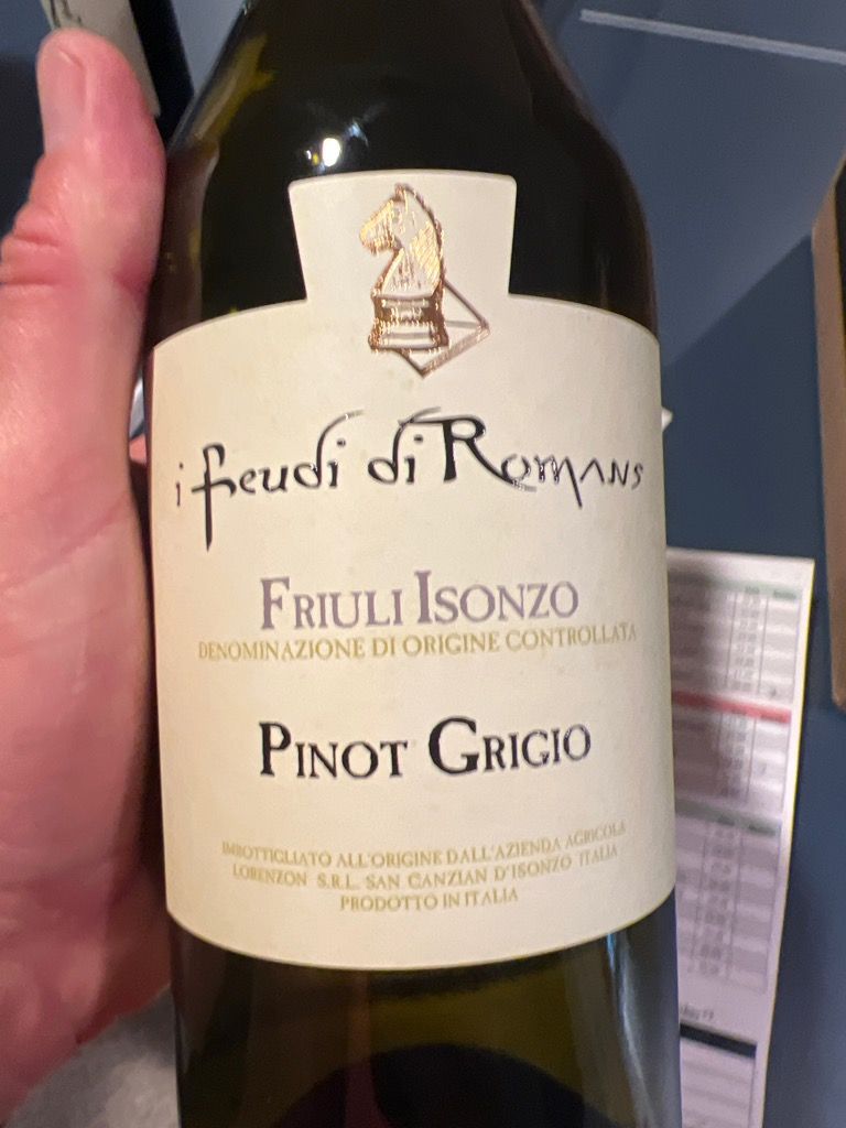 2023 Azienda Agricola Lorenzon Friuli Isonzo Pinot Grigio i Feudi di ...