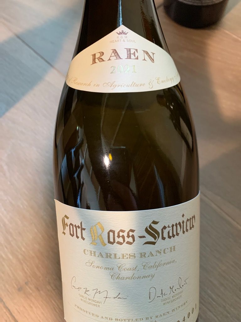 2021 Raen Winery Chardonnay Charles Ranch, USA, California, Sonoma ...
